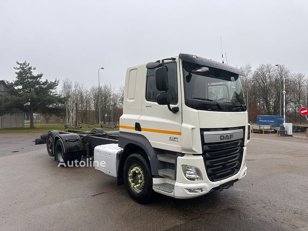 DAF CF 460, manual, 3 units kamion šasija