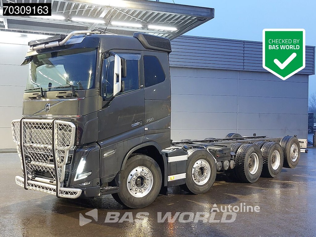 Volvo FH16 750 FH 10X4 10x4 chassis Dynamic-Steering Big-Axle Lift+Len kamion šasija