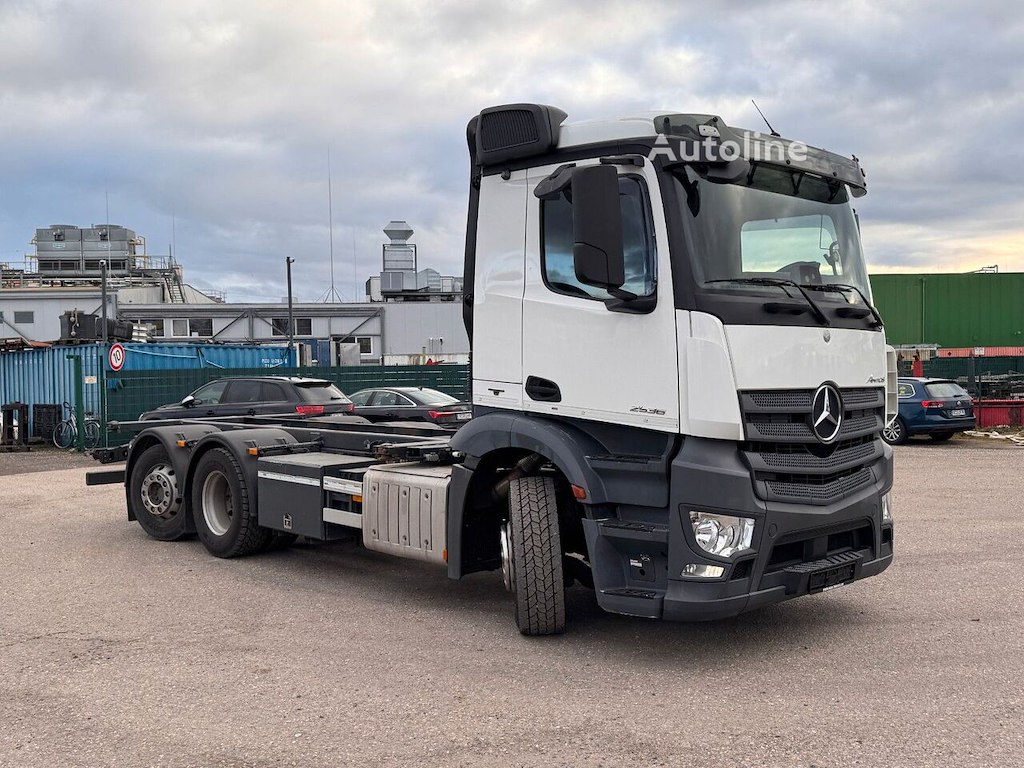 Mercedes-Benz 2536 ADR Valid & kipphydraulik für Gastank kamion šasija