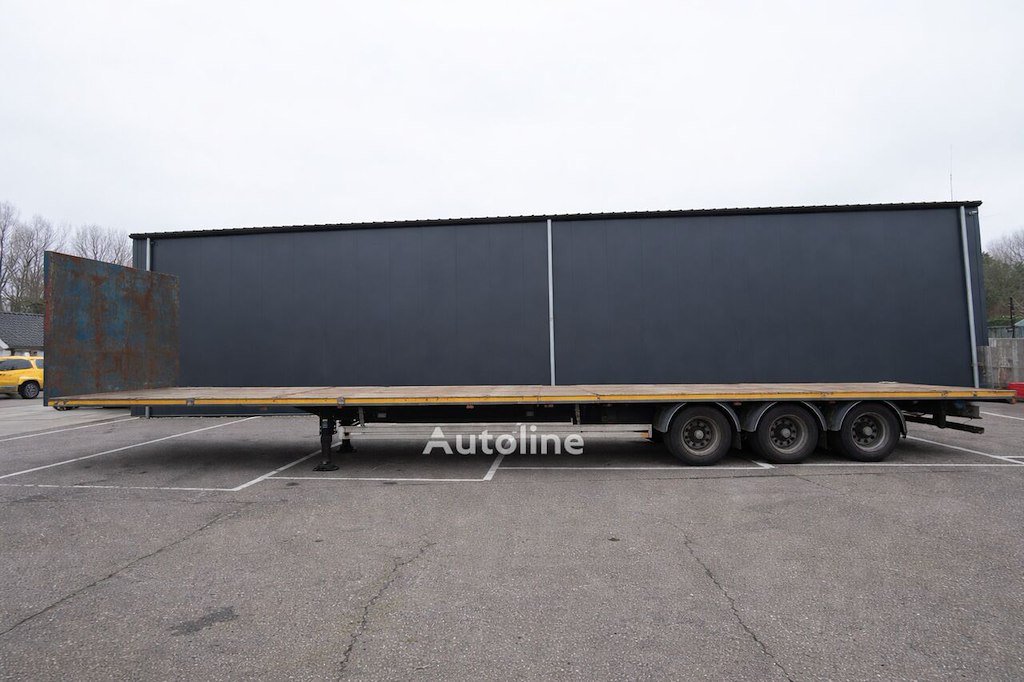 Pacton Flatbed trailer with twistlocks poluprikolica platforma