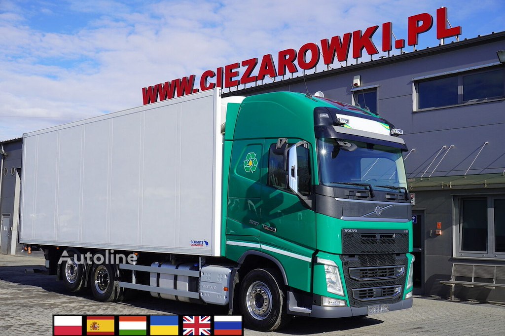 Volvo FH 500 6x2 E6 / Schmitz 19 EPAL refrigerator / Thermoking T-1000 kamion hladnjača