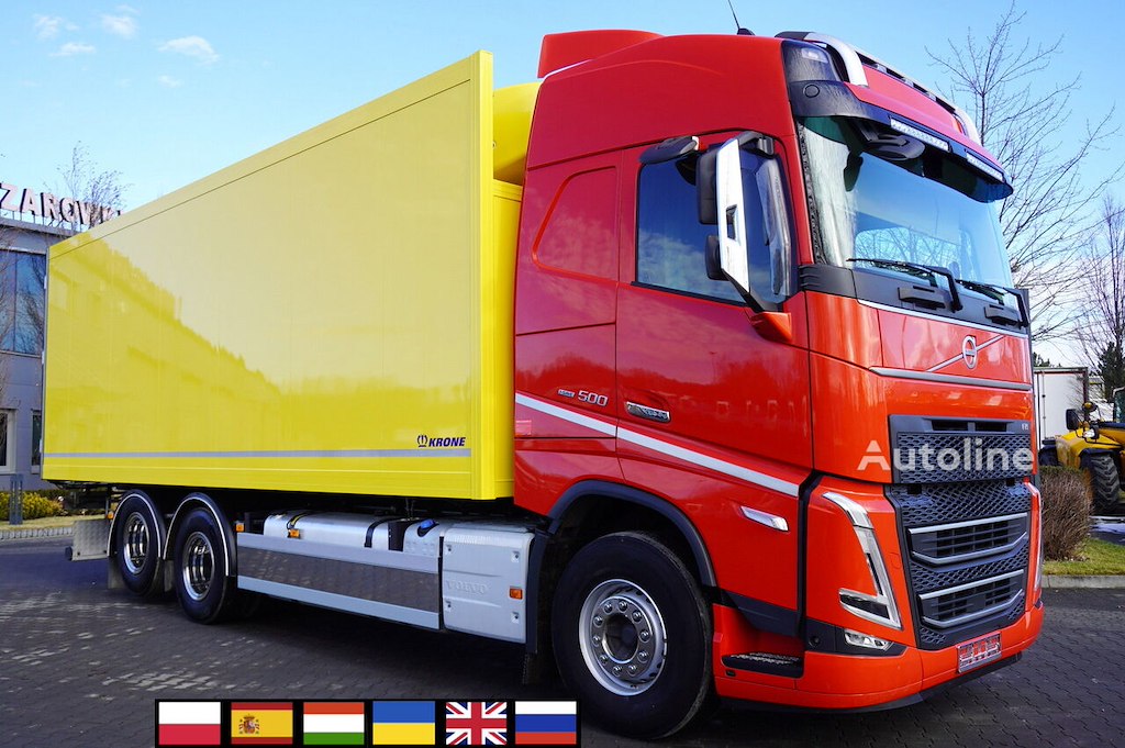 Volvo FH500 6x2 / Krone 19 EPAL refrigerator / Dopplestock / 2023 kamion hladnjača