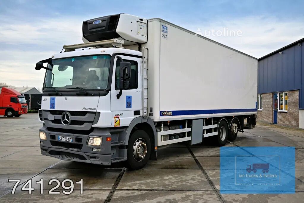 Mercedes-Benz Actros 2532 6X2 RETARDER FRIGO CARRIER SUPRA CITY EURO 5 07-2013 kamion hladnjača