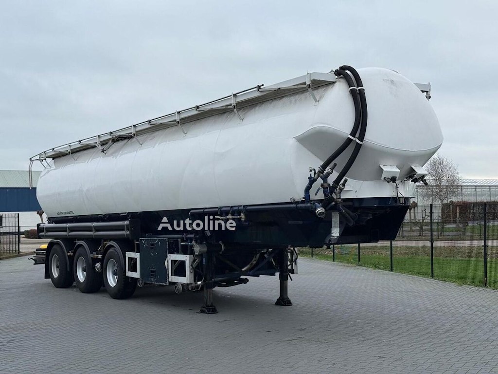 Feldbinder EUT 59.3 59.3 CUMBER, 4 COMPARTMENTS, THREE TIMES TEN-TON AXLES, cisterna silos