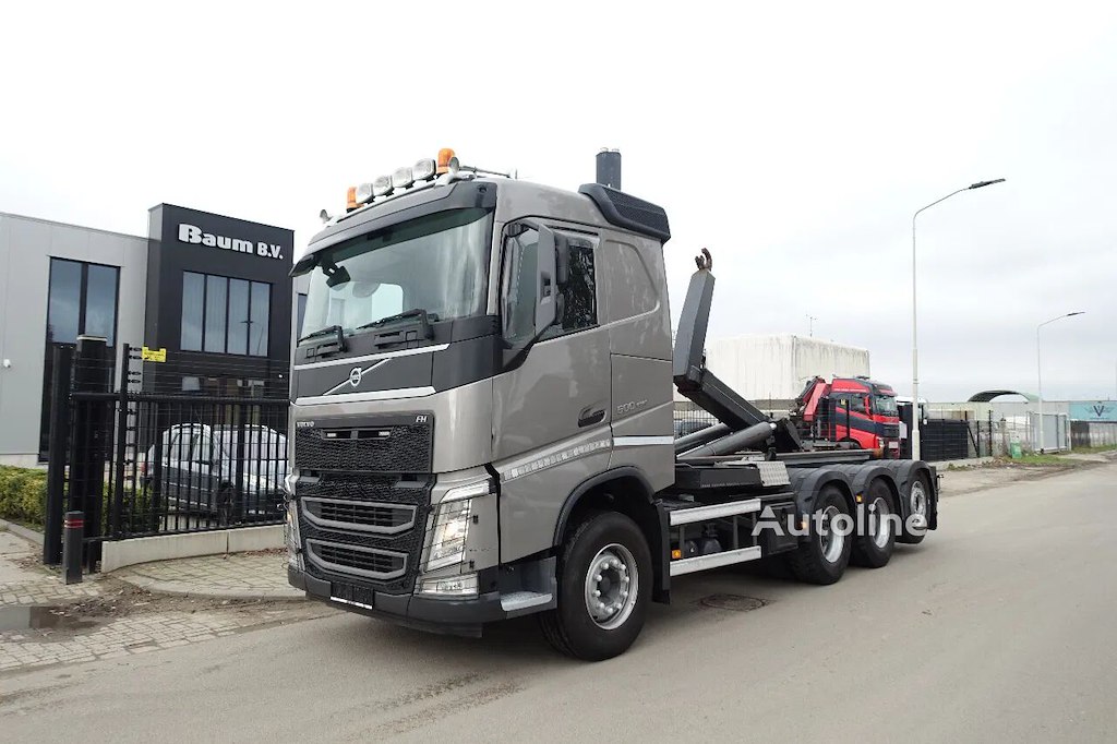 Volvo FH 500 8X4 TRIDEM / HAAKSYSTEEM VDL 30 TONS / BELGIUM TRUCK / ST kamion rol kiper