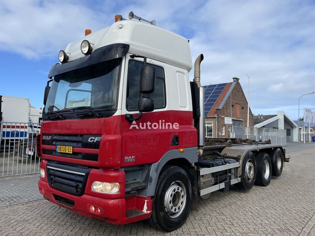 DAF CF 85 CF 85.410 8x2 Manual Gearbox Hooksystem kamion rol kiper