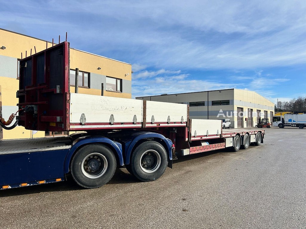 HRD 3-AXLE JUMBO poluprikolica sa ravnom platformom