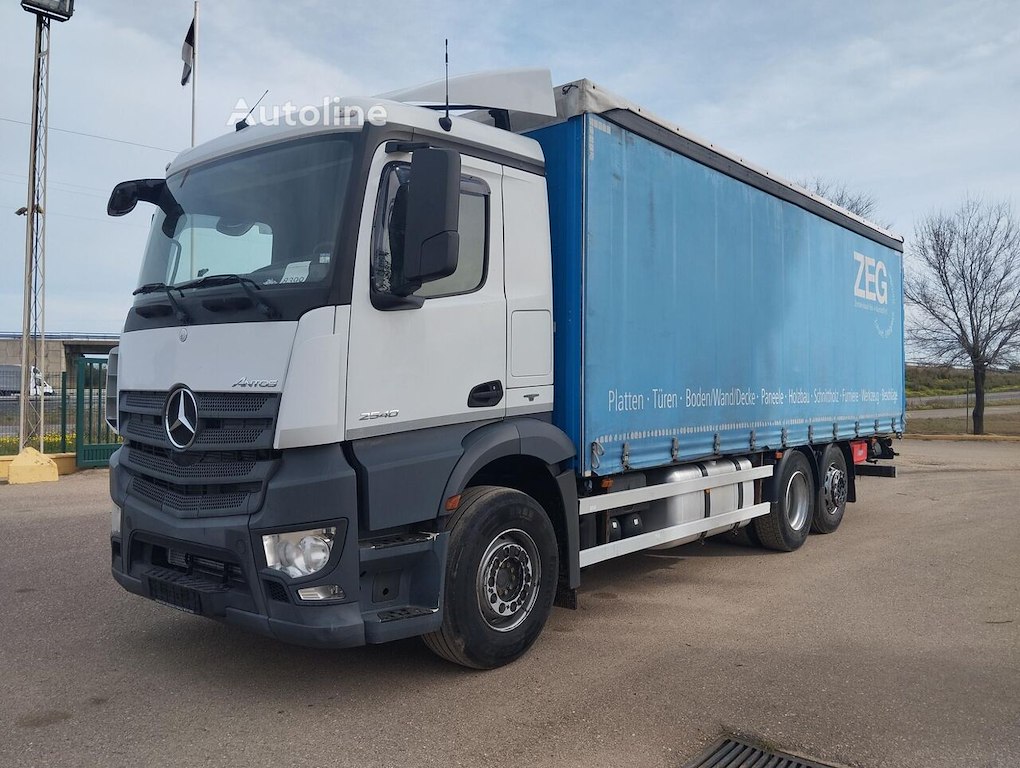 Mercedes-Benz ANTOS 25 40 kamion sa klizna zavesa cerada