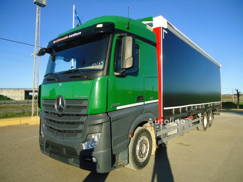 Mercedes-Benz ACTROS 25 45 kamion sa klizna zavesa cerada