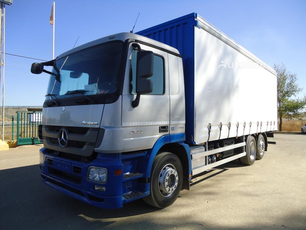 Mercedes-Benz ACTROS 25 44 kamion sa klizna zavesa cerada