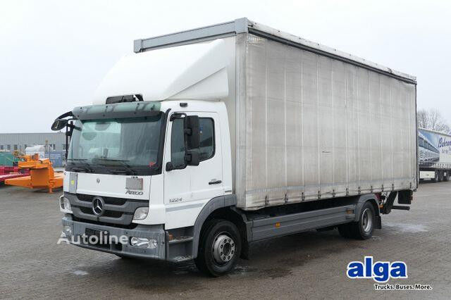 Mercedes-Benz 1224 L Atego 4x2, Edscha, LBW, AHK, Luftfederung kamion sa klizna zavesa cerada
