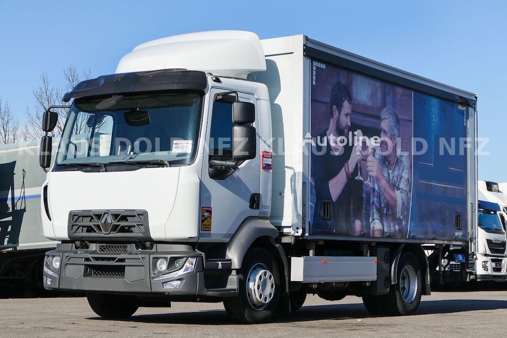 Renault D 13.280 Getränkewagen Vollluft LBW Kamera Euro6 kamion sa klizna zavesa cerada