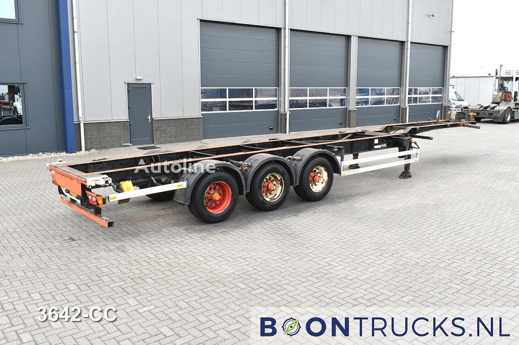 Pacton T3-007 FIXED CHASSIS | 40-45ft HC * 4500 Kg * BPW/DRUM * NL TRAI poluprikolica-šasija