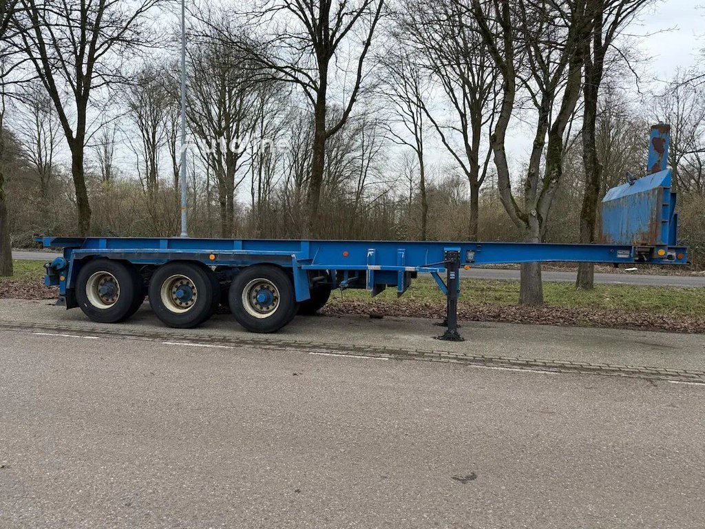 LAG 30 ft tipping chassis / Steel suspension / bpw axle / elect tipp poluprikolica-šasija