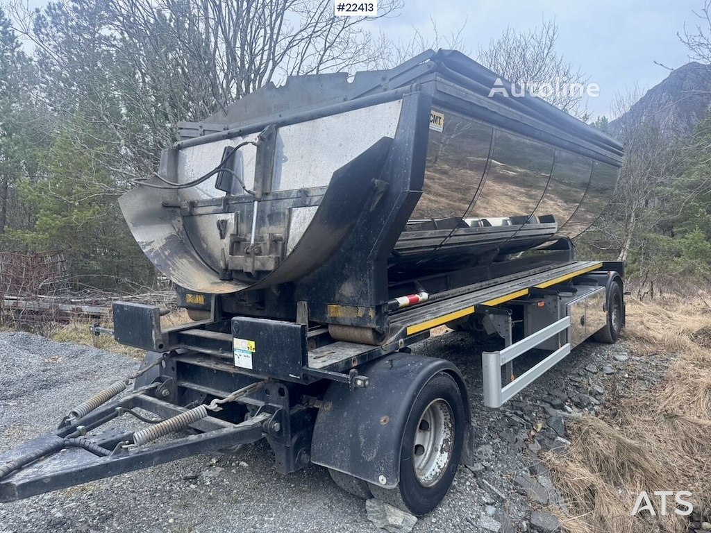 Istrail 2 akslet Krokslep – Eu-godkjent prikolica kiper