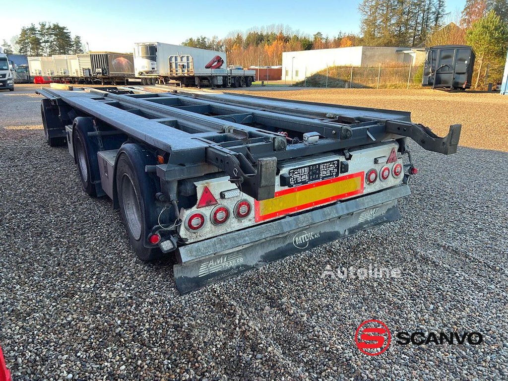 AMT Trailer MTDK AO370 - 7,0 - 7,5 mtr. container prikolica za kontejnere