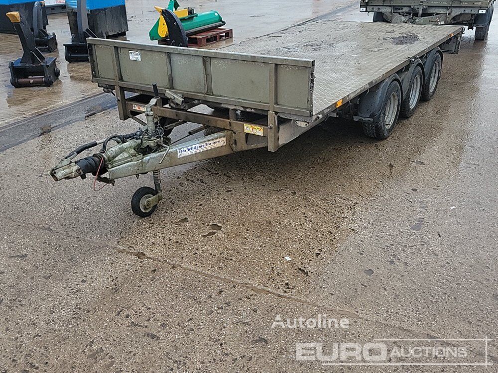 Prodaje se Ifor Williams Trailers 3.5 Ton Tri Axle Plant Trailer prikolicu platformu na aukciji