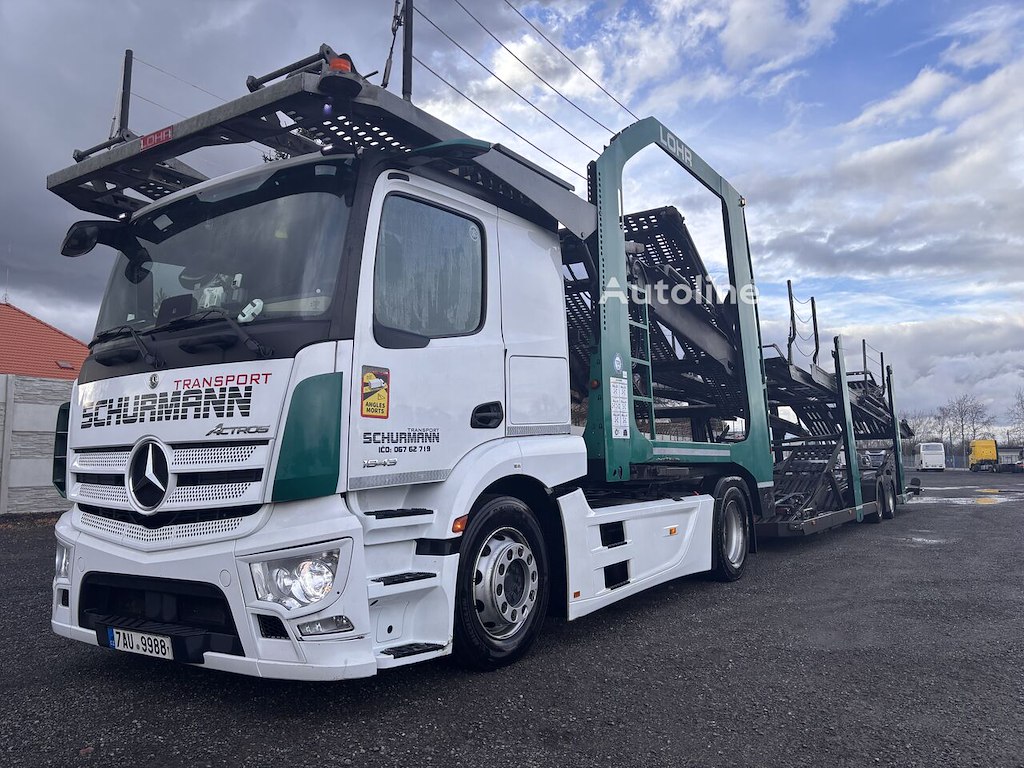 Mercedes-Benz Actros 1843 autotransporter + prikolica autotransportera