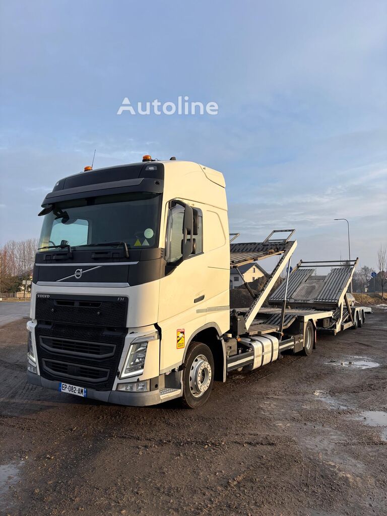Volvo FH410 autotransporter + prikolica autotransportera
