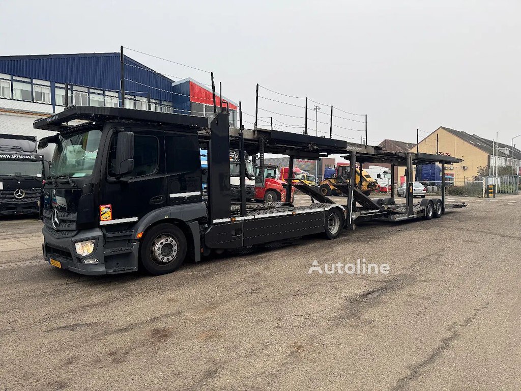 Mercedes-Benz Actros 1842 EURO 6 + KÄSSBOHRER HANGER TÜV TILL 11-2026 autotransporter + prikolica autotransportera