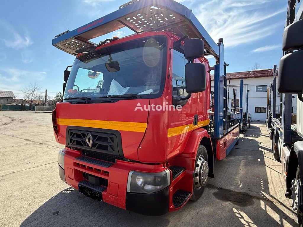 Renault D Wide autotransporter + prikolica autotransportera