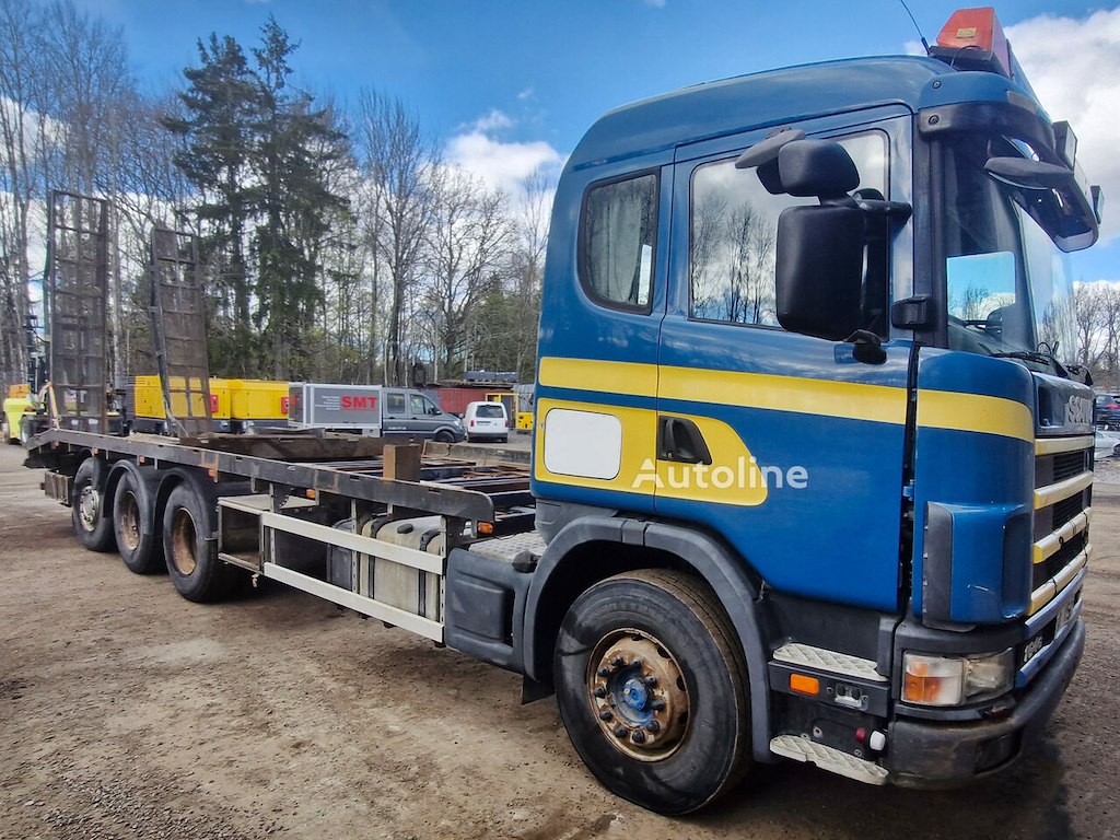 Scania R164 GB autotransporter