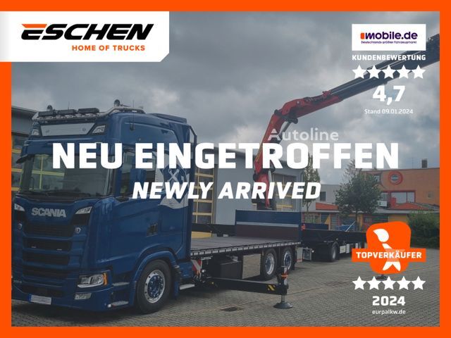 Scania S 500 | 6x2 Palfinger PH53002-C I Leder*Retarder kamion platforma