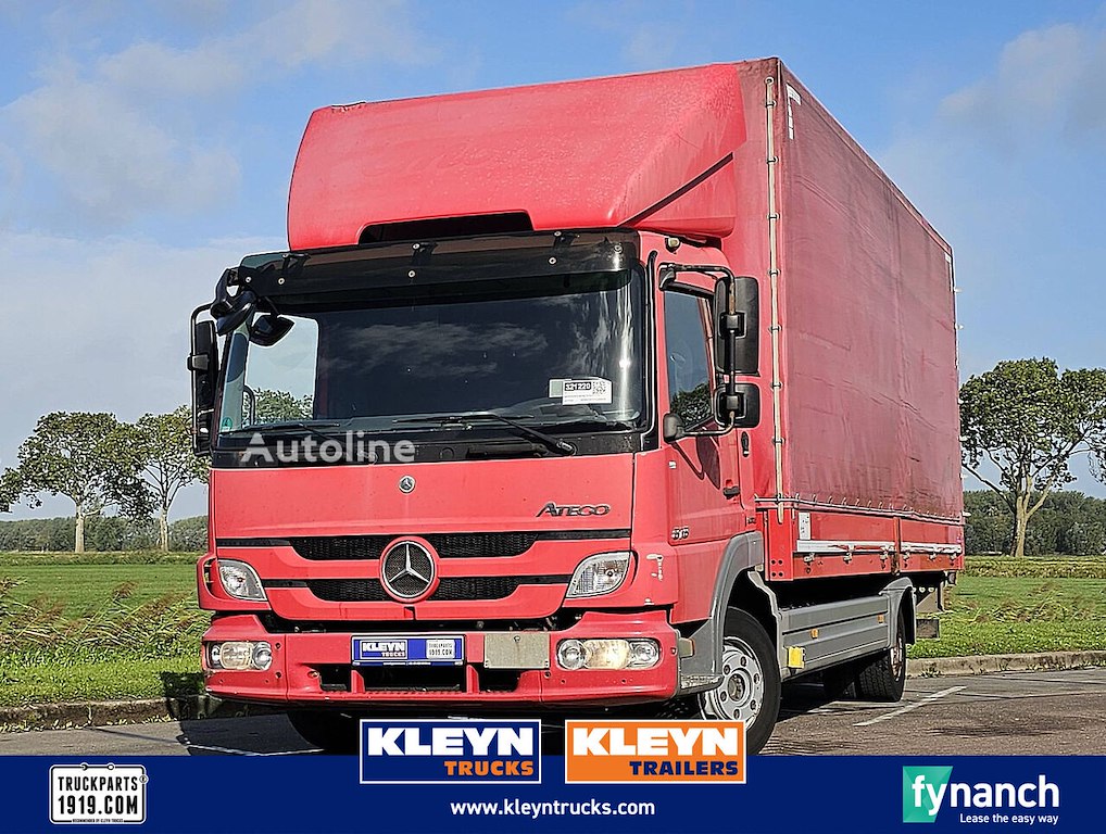Mercedes-Benz ATEGO 818 MANUAL AIRCO LIFT kamion s ceradom