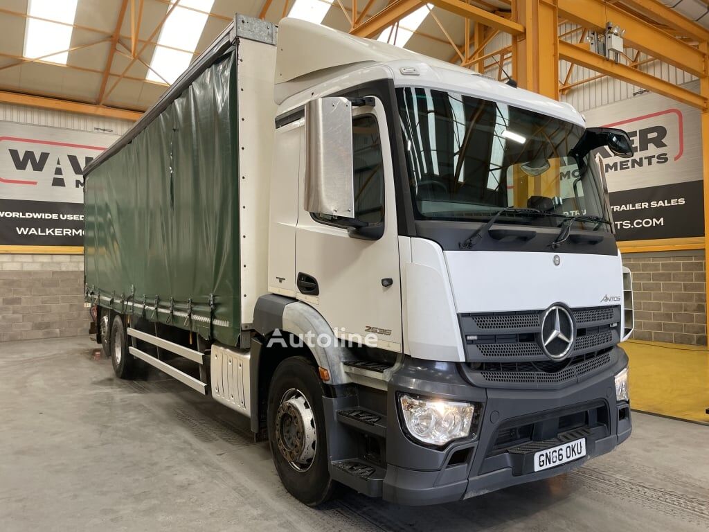 Mercedes-Benz ANTOS 2530 *EURO 6*, 6X2, 26 TONNE CURTAINSIDER – 2015 – GN66 OK kamion s ceradom