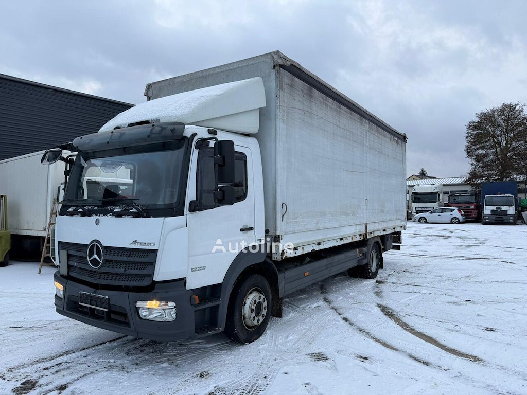Mercedes-Benz Atego 1223 EU6 FÜGGÖNYÖS EMELŐHÁTFAL kamion s ceradom