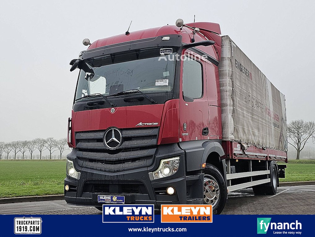 Mercedes-Benz ACTROS 1836 STR. SP. TAILLIFT kamion s ceradom
