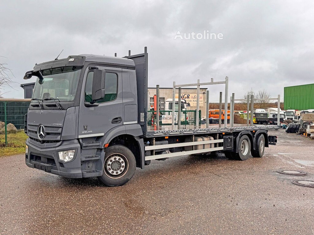 Mercedes-Benz 2540 6X2 Plateau 8,60 Meter lang Top Zustand kamion za prevoz drva