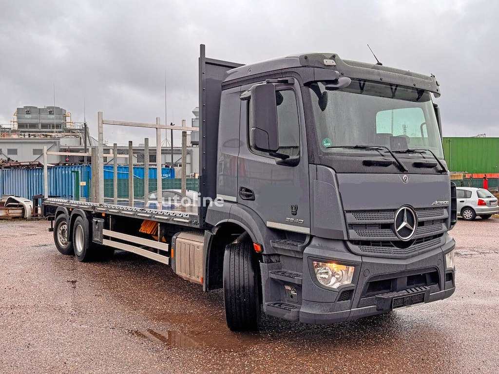 Mercedes-Benz 2540 6X2 Plateau 8,60 Meter lang Top Zustand kamion za prevoz drva