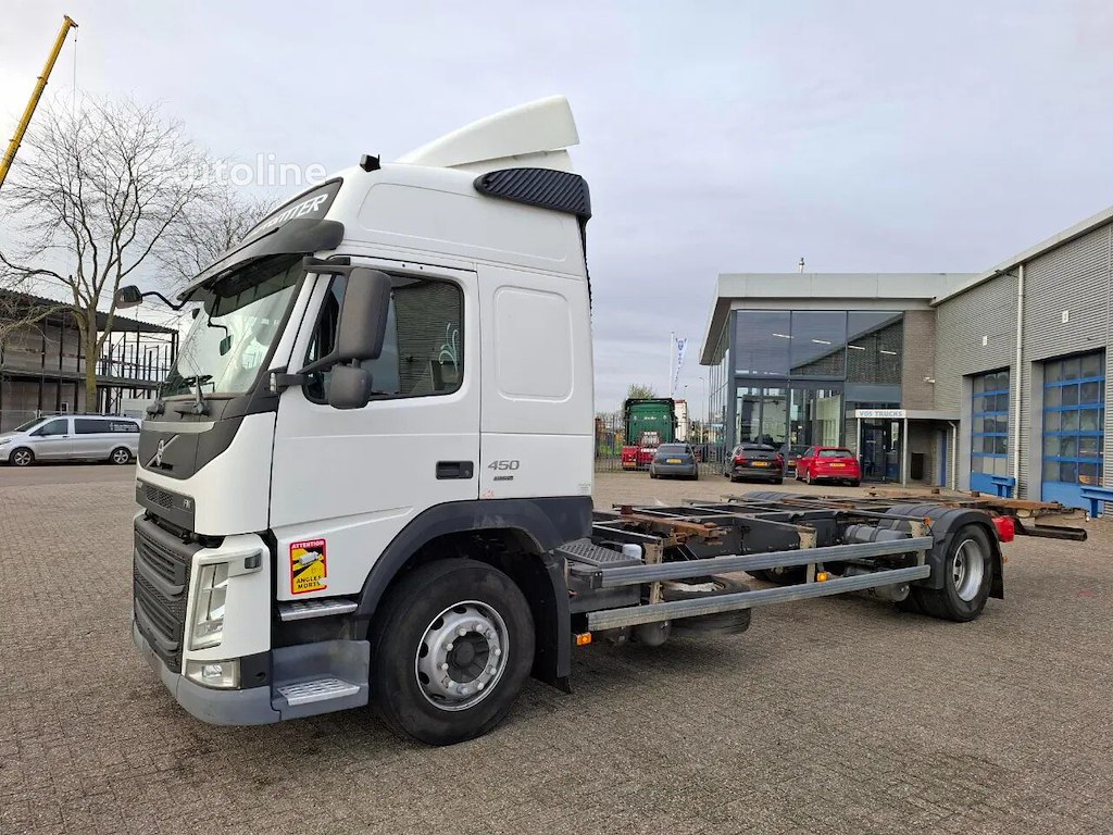 Volvo FM11-450 / VEB / FULL-AIR / 706585 KM / LWDS / AIRCO / BDF SYSTE vozilo za prevoz kontejnera