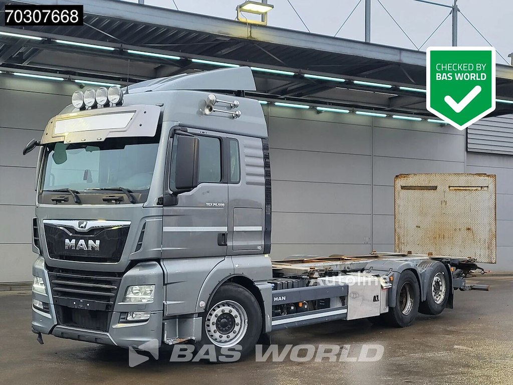 MAN TGX 26.500 TGX 6X2 BDF Full Air suspension Lift-Axle 2000kg Lade vozilo za prevoz kontejnera