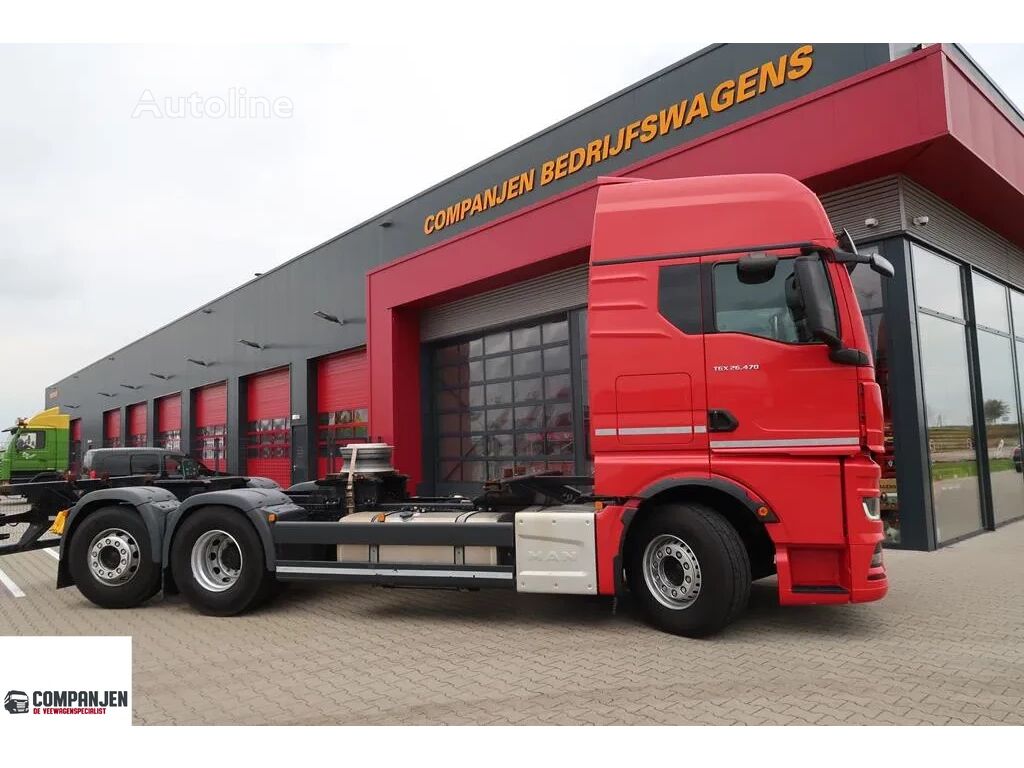 MAN TGX 26.470 - BDF - Retarder - 2021- Steering axle vozilo za prevoz kontejnera