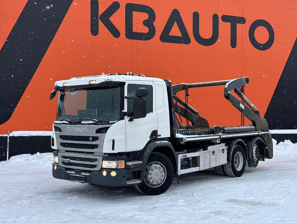 Scania P 320 6x2*4 LAXO LD186VA-2 / PLATFORM L=5731 mm kamion autopodizač kontejnera