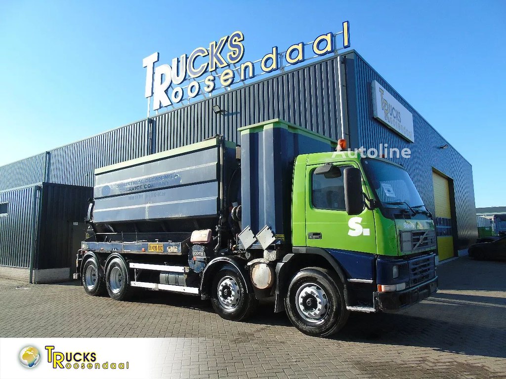 Volvo FM 12.340 + ecota 14.700 liter + 8x4 + euro 2 + manual autofekalac