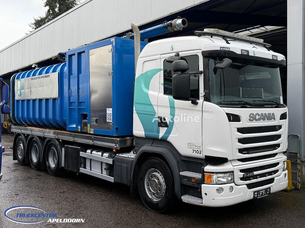 Scania R450 FlexVac Dry Vacuum, Euro 6, 8x4 autofekalac