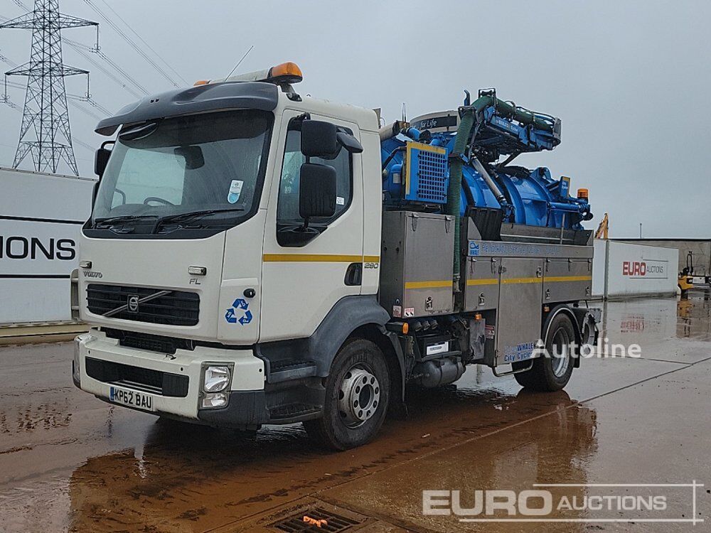 Prodaje se Volvo FL290 vozilo za čišćenje kanalizacije na aukciji