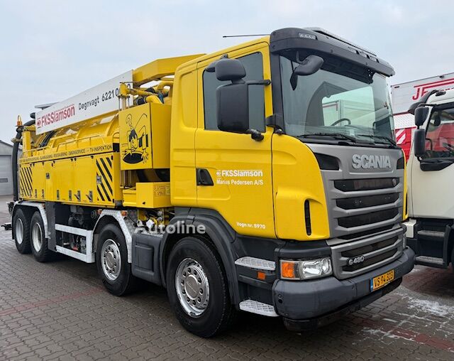 Scania G 480 vozilo za čišćenje kanalizacije