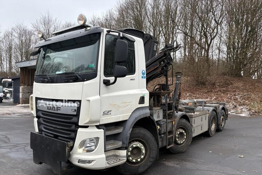 DAF CF 460 | HIAB XS 144 HIDUO | Sawo CLF 425 198 000 KM kamion sa kukom za podizanje tereta