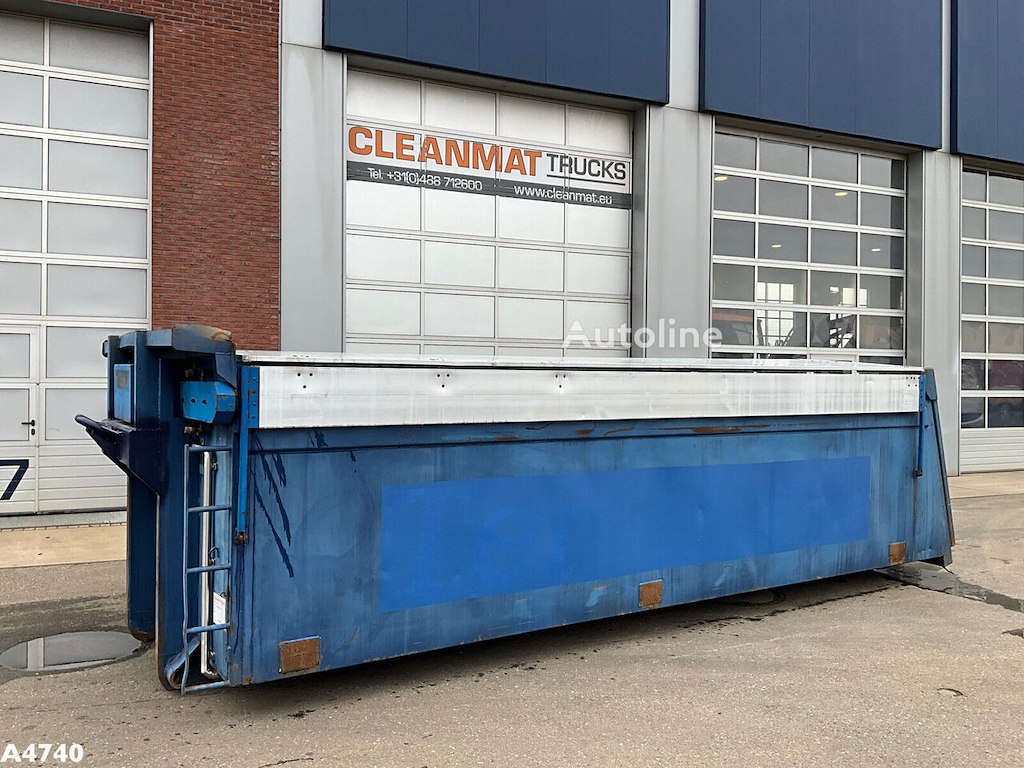 Container 21m³ met Hydraulische milieukleppen multilift kontejner