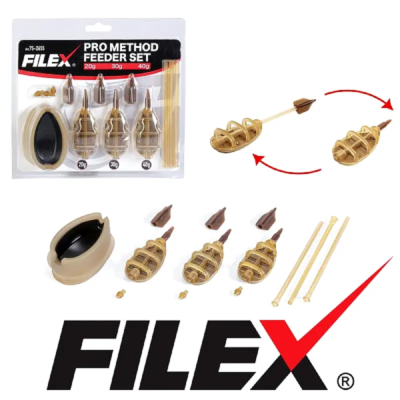 Fil Fishing FILEX PRO METHOD FEEDER SET 2655 (75-2655)