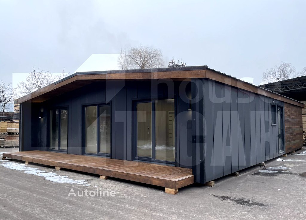 Nova Dom Modułowy Model Grindavík, 103 m², Producent TICAB House, Rz modularna kuća