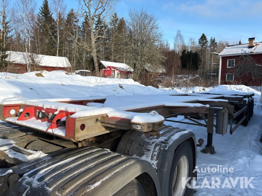 Prodaje se Fruehauf Containerchassi FRUEHAUF karoseriju furgona na aukciji