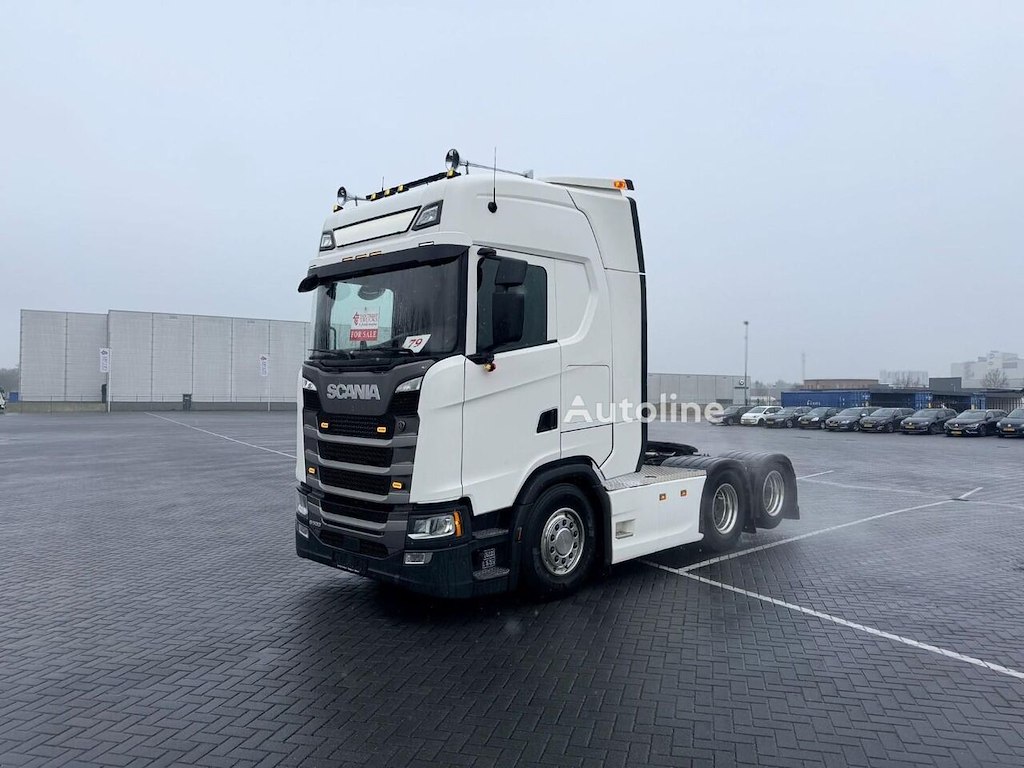 Scania S500 full air, retarder, hydrauliek, 295wb tegljač