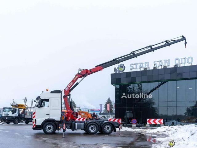 Volvo FH480 6x2 HMF 2820-K6 HDS Crane Tractor tegljač