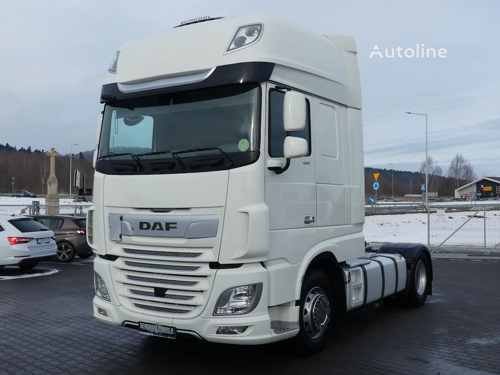 DAF XF 106.480 / KLIMATYZACJA POSTOJOWA / EURO 6 / STANDARD / SSC / tegljač