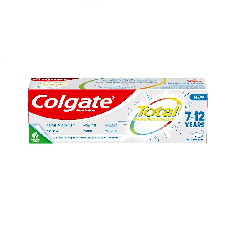 Colgate dečija pasta za zube total junior 50ml